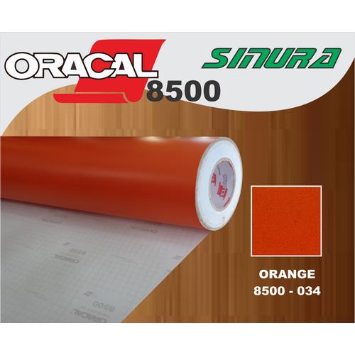 Jual Sticker Oracal Seri 8500-034 ORANGE // STICKER UNTUK NEONBOX ...