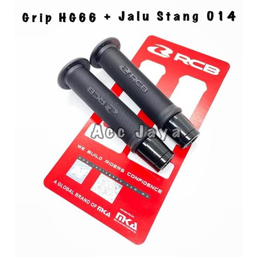 Jual Paket Handgrip RCB ORIGINAL HG66 & HG55 + Jalu Stang Hitam Full ...