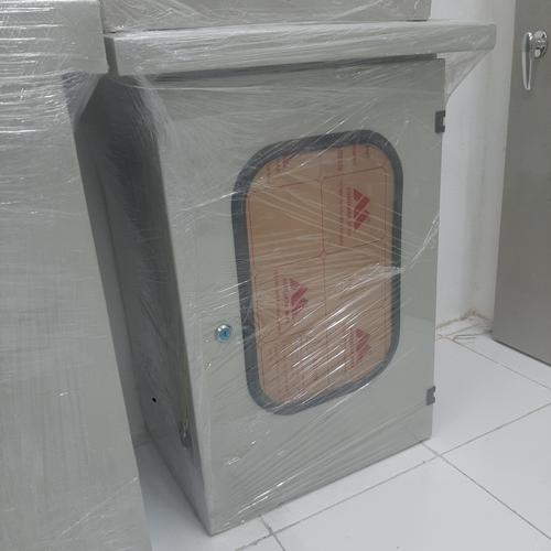 Jual box panel 60x40x30 topi dobel pintu 1,2mm RAL 7032 powder coating ...