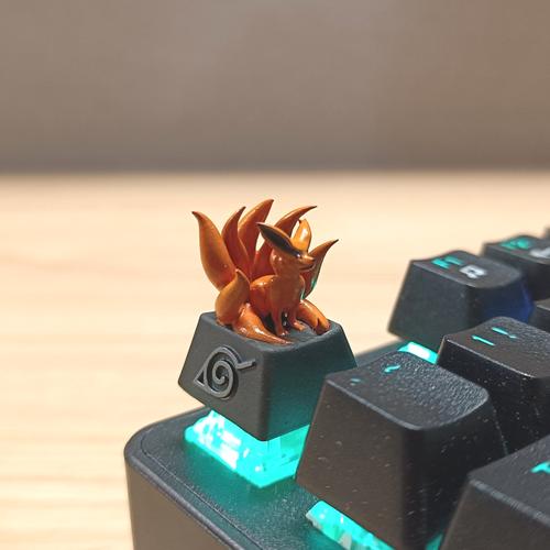 Jual Artisan Keycap Keycaps - Kyubi Nine Tile Fox - Mechanical Keyboard ...
