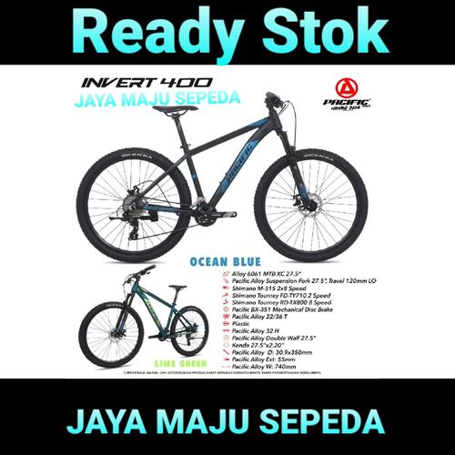 Jual Sepeda Gunung PACIFIC INVERT 400 27.5 Inch Alloy - Ocean Blue ...
