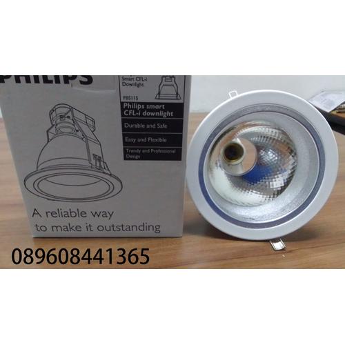 Jual KAP DOWNLIGHT PHILIPS FBS115 FBS 115 5 INCH 5" FITTING E27 putih ...