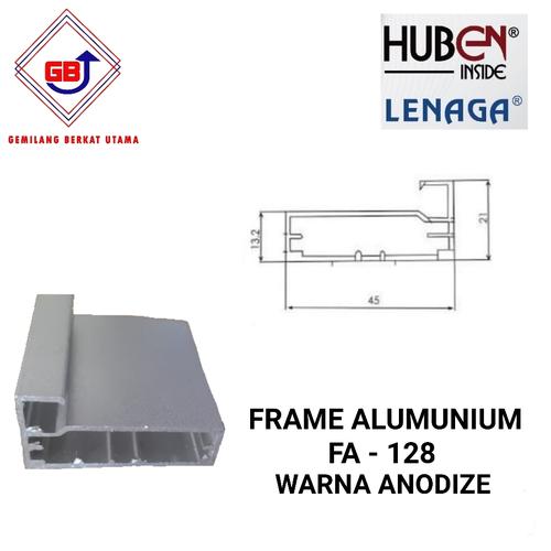Jual frame almunium LENAGA FA - 128 Anodize - anodize - Kota Depok ...