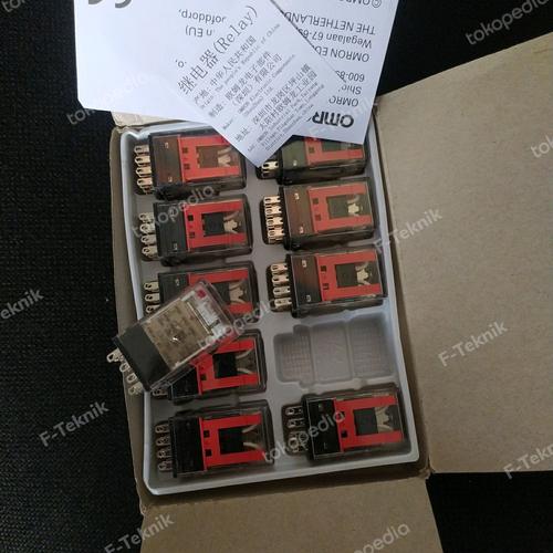 Jual Relay Omron MY4N 220VAC 14 Pin + Socket original - 220VAC - Kab ...