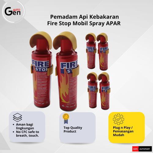 Jual Pemadam Api Kebakaran Fire Stop Mobil Spray APAR O605 - Kota ...