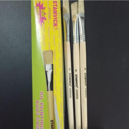 Jual Kuas lukis putih STAMVICK Varian ukuran no 6 KUAS GAMBAR - Jakarta ...