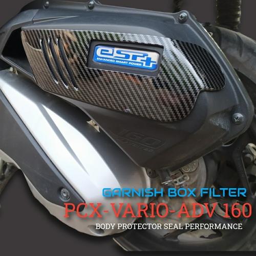 Jual garnish carbon box filter PCX 160 Vario 160 adv 160 aksesoris pcx ...