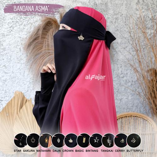 Jual CADAR NIQOB BANDANA CANTIK Dua Layer Sifon Silky by Alfajar ...