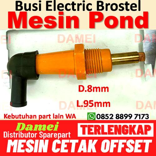 Jual Carbon Brush Mesin Pond Busi Elektrik Brostel Creasing Die Cutting ...