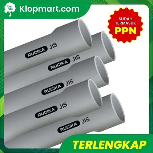 Jual Pipa PVC Rucika JIS Type VP - Ukuran : 1-1/2" (48mm) - Jakarta ...