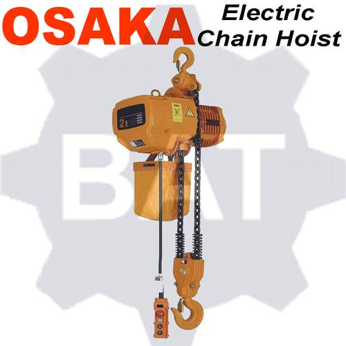 Jual OSAKA Electric Chain Hoist Cap.2 Ton 6 Meter 380V Low Speed ...