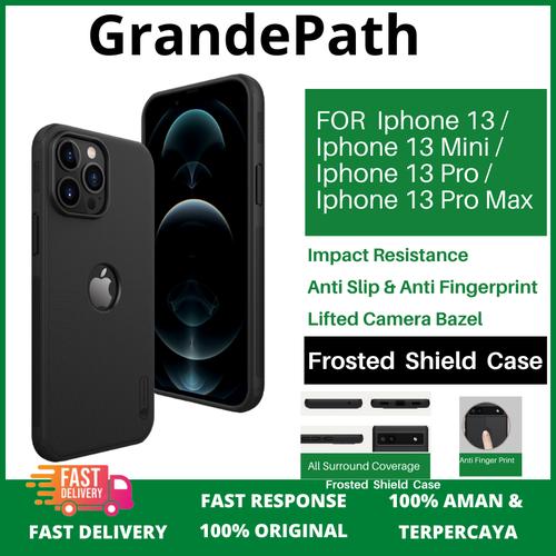 Jual Case Iphone 13 / Pro / Pro Max NILLKIN Frosted Pro Logo CutOuts ...