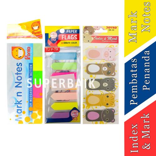 Jual Index & Mark * Pembatas & Penanda * Bahan Kertas * Kertas Tempel ...