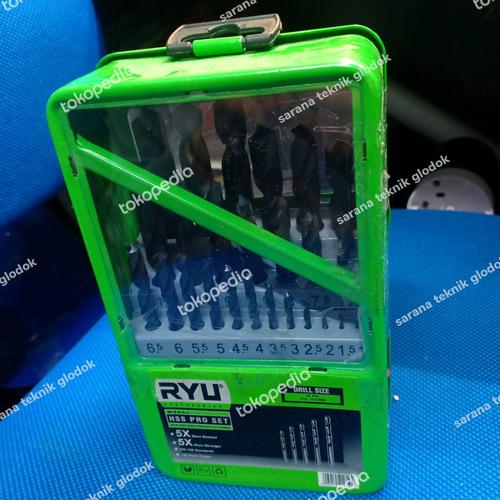 Jual Mata Bor Besi / RYU HSS Pro Set 1-13mm - Jakarta Barat - sarana ...