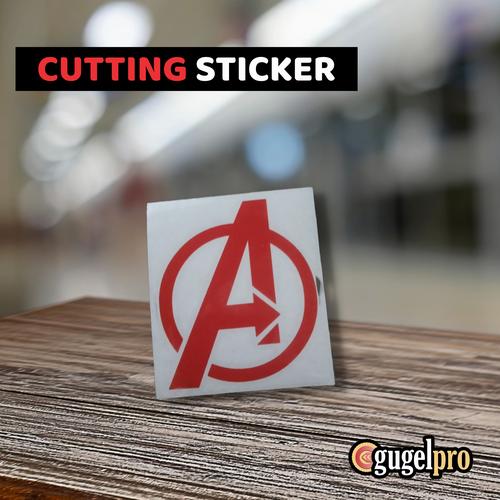 Jual sticker logo The Avengers stiker cutting - Gold - Kab. Sidoarjo ...