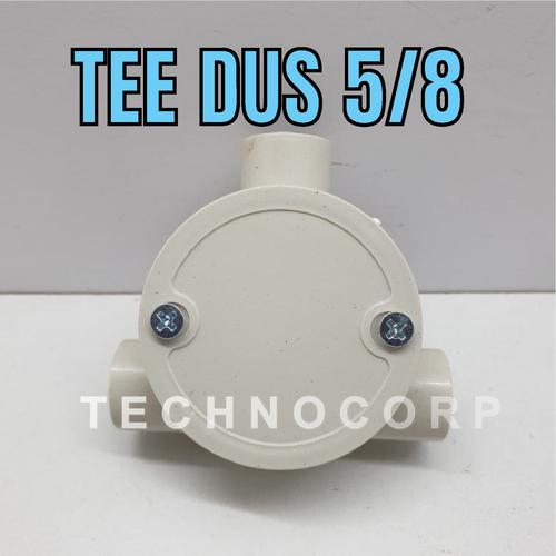 Jual TEE T DUS LISTRIK PUTIH BAUT 5/8 TDUS SKRUP PIPA LISTRIK CABANG 3 ...
