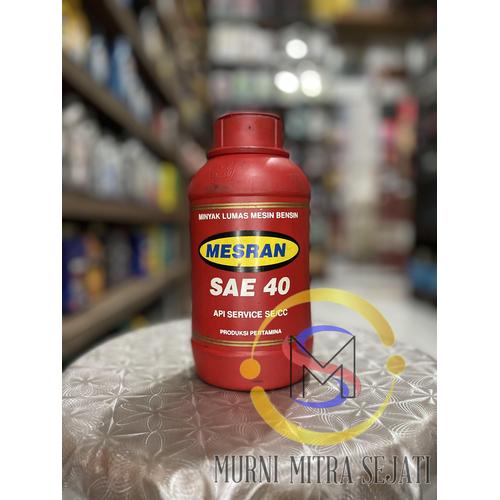 Jual Pertamina Mesran SAE 40 Logo Jadul Botol Vintage Oli Mesin Bensin ...