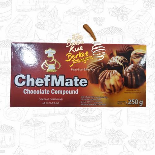 Jual CHEFMATE DARK 250 GR / COKLAT COMPOUND - Kota Bekasi - Berkat Bekasi TBK | Tokopedia