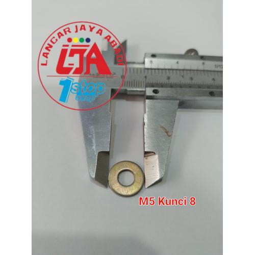 Jual Ring Plat Baut Mur Berbagai Macam Ukuran - M5 KUNCI 8 - Kota ...