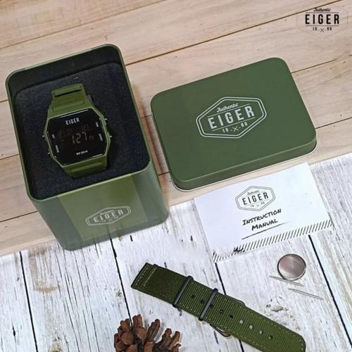 Promo Jam Tangan Eiger Provo Digital Watch - Original - Hitam - Kab ...