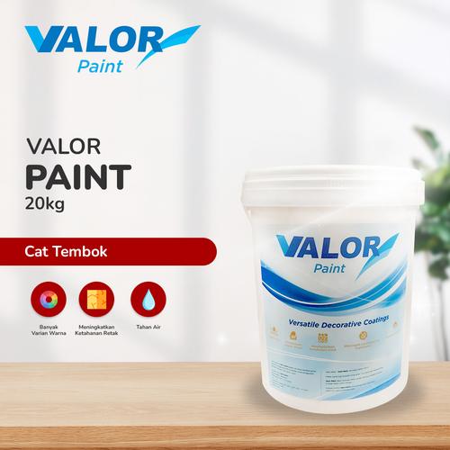 Jual Valor Paint / Cat Tembok Exterior & Interior Custom Color - 20kg ...