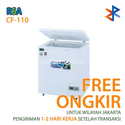 Promo Chest Freezer RSA CF-110 / CF110 Freezer Box 100 liter Cicil 0% ...