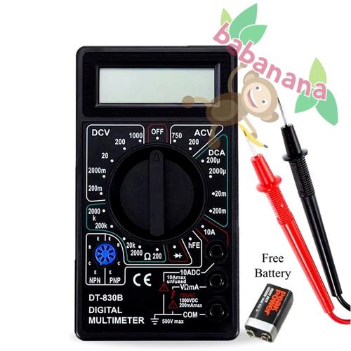 Jual Multitester Avometer multimeter digital DT830B - Jakarta Utara ...