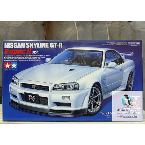 Jual Tamiya 1/24 Nissan Skyline GT-R R34 V-Spec II - Jakarta Utara ...