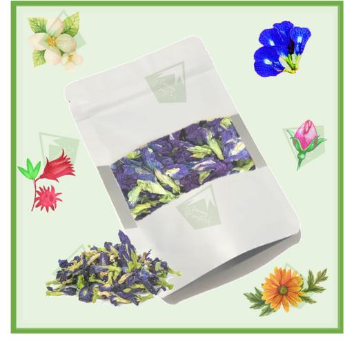 Jual Teh Bunga Telang / Butter Pea Flower Tea / Teh Biru - jar 10 gram ...