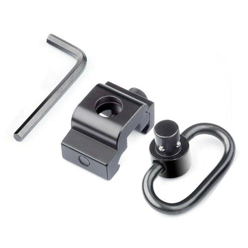 Jual QD Sling Swivel Mount Dengan Tombol Tekan/Quick Detach Push Batton ...
