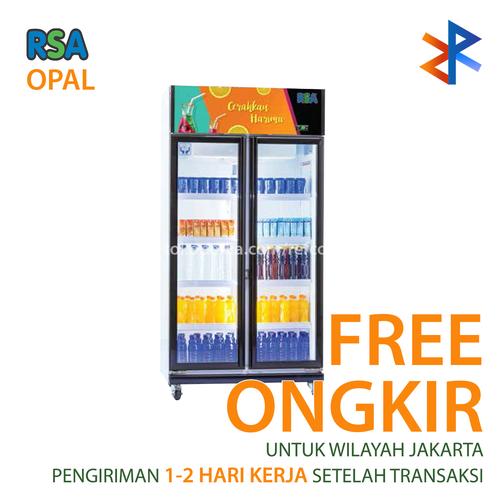 Promo RSA Showcase 2 pintu OPAL Display Chiller Cooler 575 Liter Cicil ...