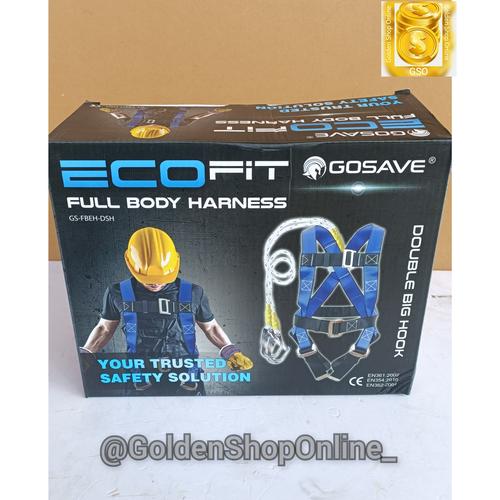 Jual Full Body Harness Double Big Hook Ecofit Merk Gosave - Jakarta ...