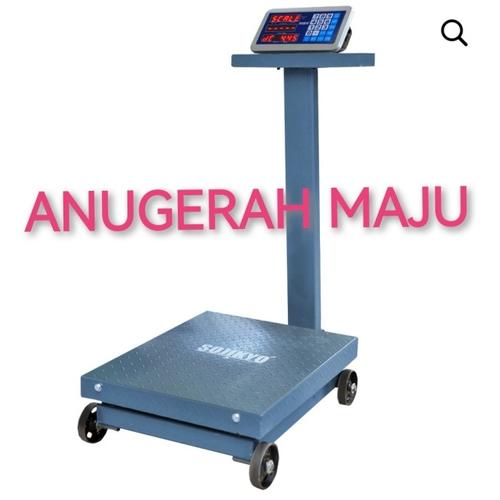 Jual Timbangan Lantai Digital 1000 kg / 1 Ton dengan roda Sojikyo ...