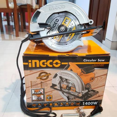 Jual INGCO MESIN GERGAJI POTONG KAYU CIRCULAR SAW 7" SERKEL CIRCLE CS18528 - Kota Madiun ...