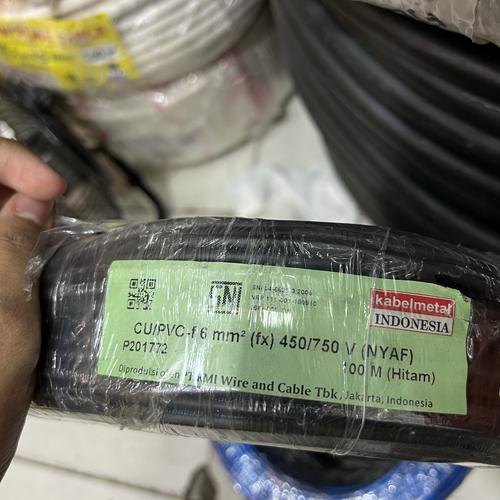 Jual KabelMetal NYAF 6mm 100m NYAF 6 mm Metal Serabut AF 6mm Metal ...