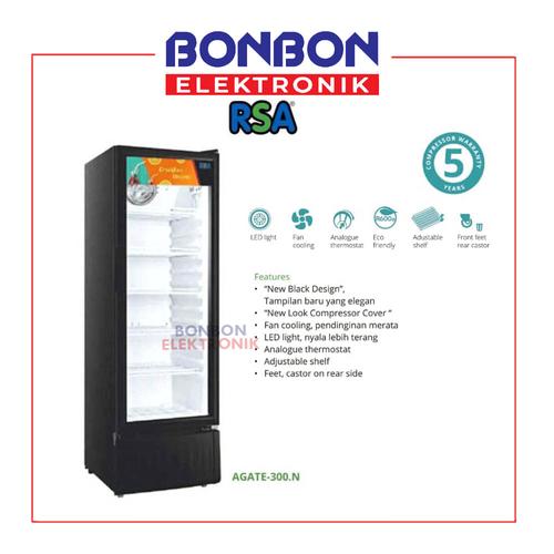 Promo RSA Showcase Display Cooler AGATE-300N / AGATE300 / AGATE 300 ...
