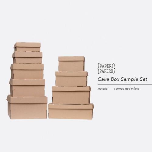 Jual Sample Set Cake Box Setiap Ukuran - Sampel Contoh Kotak Kue - Kota ...
