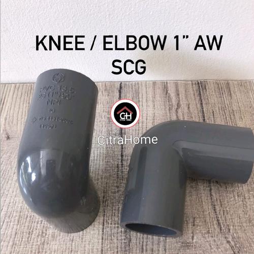 Jual Knee Elbow PVC 1" AW SCG - Kota Bandung - Cassie88 | Tokopedia
