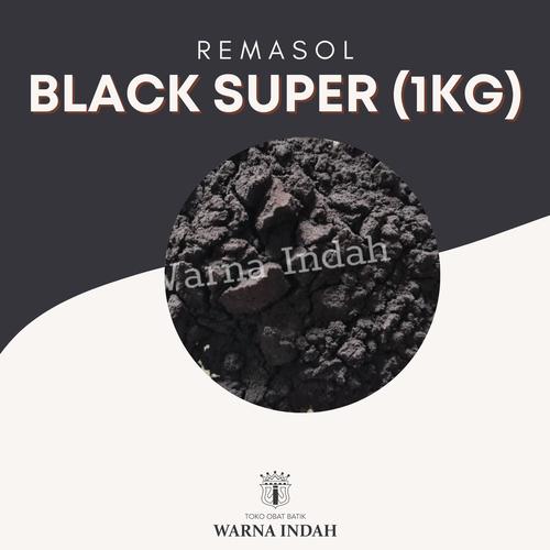 Jual PEWARNA BATIK / PEWARNA TEKSTIL REMASOL BLACK SUPER(Hitam Pekat) 1 ...