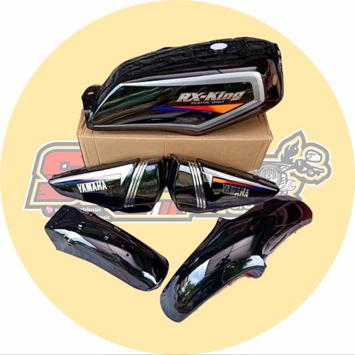 Jual PAKET BODY FULL SET TANGKI RX KING TAHUN 2001 WARNA HITAM - Kab ...