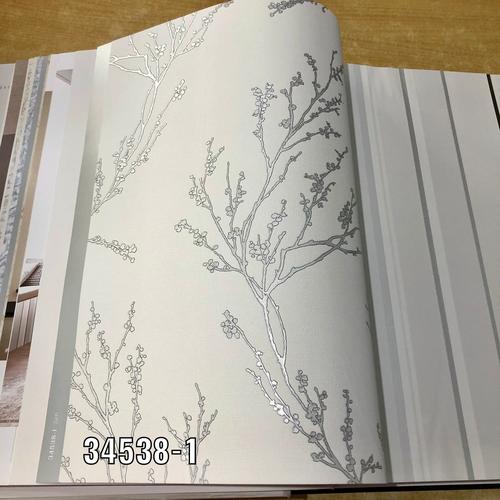 Jual WALLPAPER DINDING KOREA BUNGA BATANG RANTING MINIMALIS TEXTURE ...