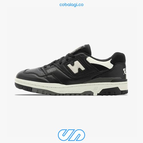 Jual NEW BALANCE 550 Black Cream White NB 550 BB550LBW ORIGINAL RESMI ...