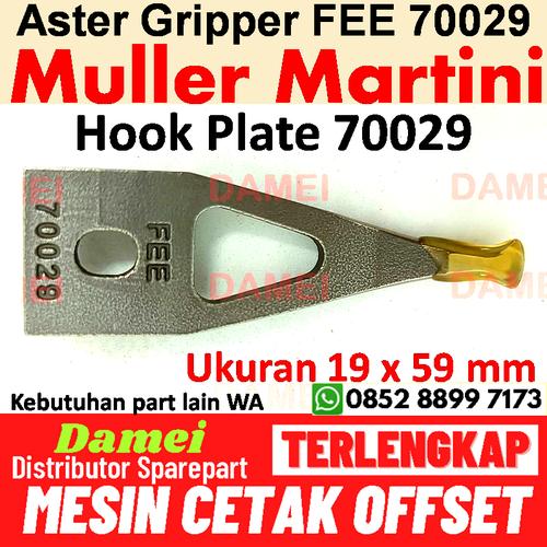 Jual Muller Martini Hook Plate Mesin Jahit Buku Aster Gripper FEE 70029 ...