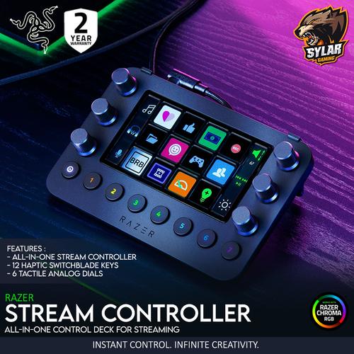 Jual Razer Stream Controller All-in-one Control Deck for Streaming ...