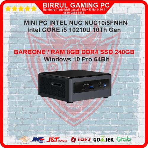 Jual MINI PC INTEL NUC NUC10i5FNH CORE i5 10210U RAM DDR4 SSD WIN OS ...