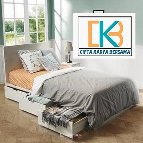 Jual Dipan tempat tidur laci headboard tinggi - 90 X 200 - Kab. Lebak ...
