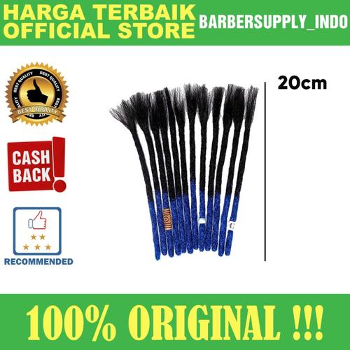 Jual Rambut Gimbal Sambung Sintetis Warna Hair Dreadlock Rambut Dread ...