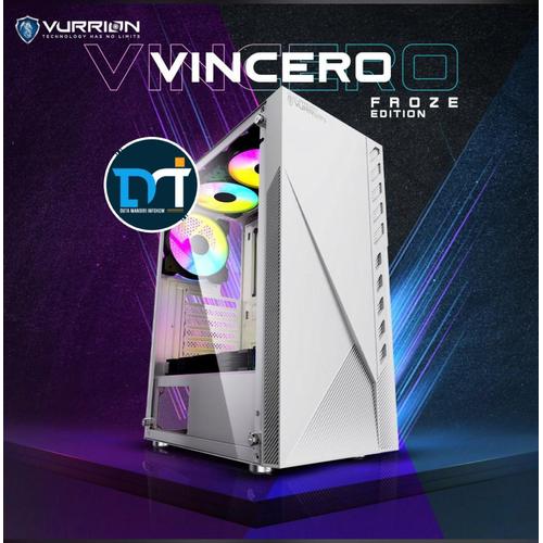 Promo VURRION VINCERO - ARGB Tempered Glass Mid-Tower ATX Gaming Case ...