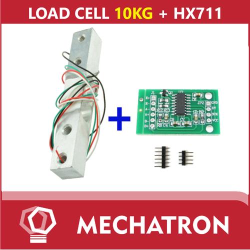 Jual Load Cell 10kg Sensor berat tekanan timbangan hx711 hx-711 ...