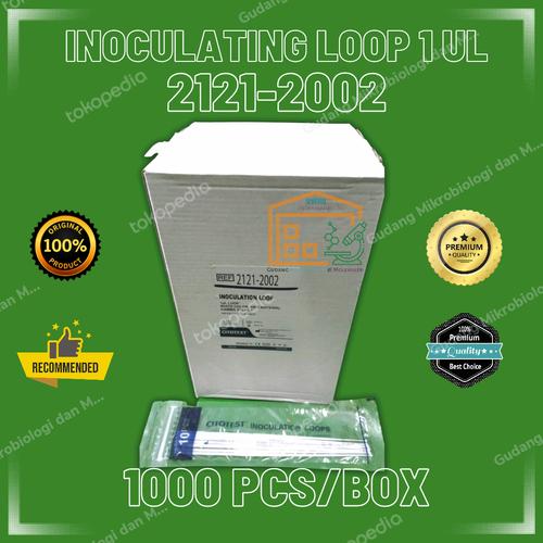 Jual Inoculating Loop 1 ul, Disposable, Sterile, 1000 Pcs/Box - Kab ...